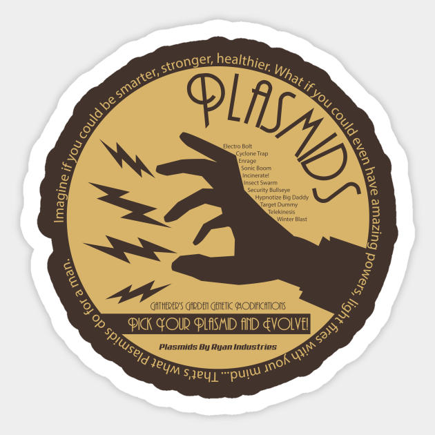 Bioshock Plasmids Bioshock Sticker Teepublic